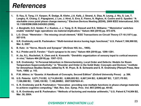 New Transformative Possibilities For Ovonic Devices Ppt Download