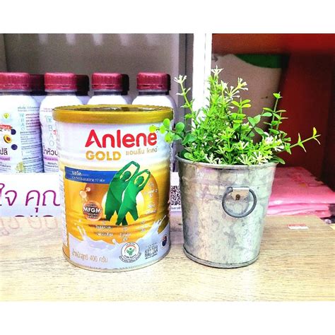 Anlene Gold แอนลีน โกลด์ นมผงไขมันต่ำ แคลเซียมสูงแบบชง รสจืด 400 กรัม Shopee Thailand