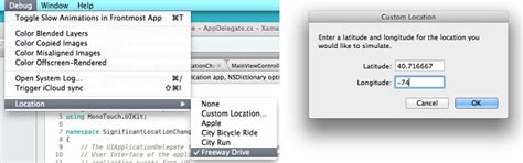 How To More Easily Use The Ios Simulator Location Stack Overflow