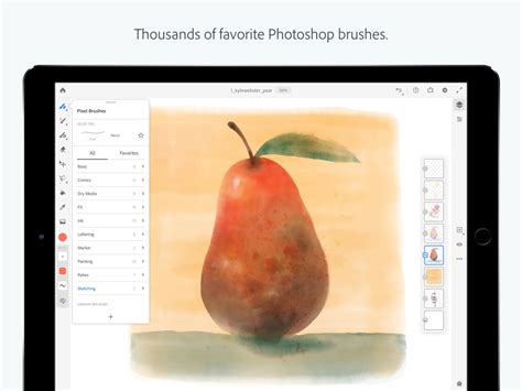 Adobe Fresco App Gets Updated With Shapes Multicolor Eyedrop Mixer Brushes More Iclarified