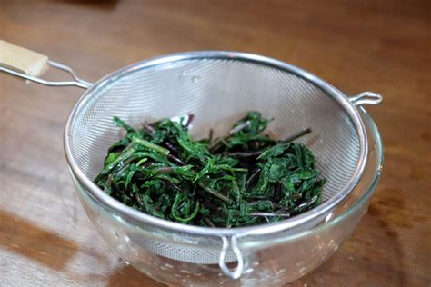 적치커리로 만드는 나물