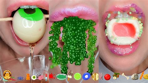 30 Minutes For Sleep Asmr Satisfying Eating Sounds Compilation Mukbang