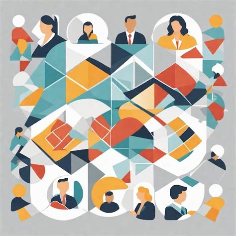 Group Collaboration Strategies Premium Ai Generated Image