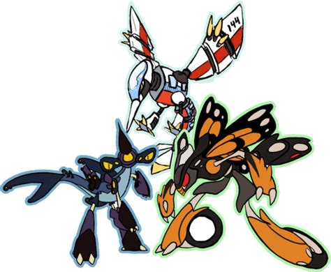 Fakemon Legendary Trio
