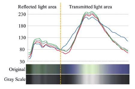 Distribution Of RGB Values Download Scientific Diagram