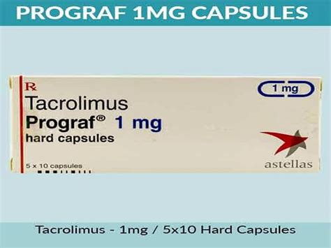 Prograf 1mg Capsules 01 At Best Price In Mumbai By Infinity Lifecare