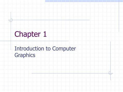 PPT Computer Graphics PowerPoint Presentation Free Download ID