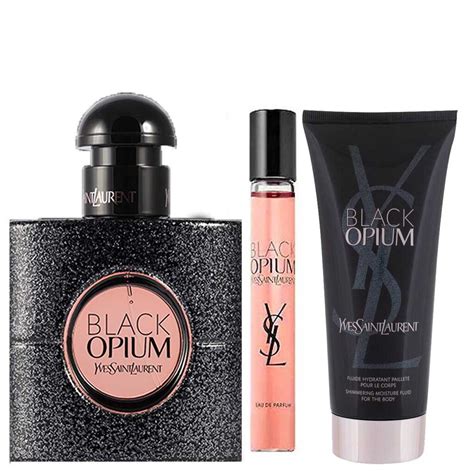 Yves Saint Laurent - Black Opium Set 90 ml EDP + 10 ml EDP + 50 ml BL ...