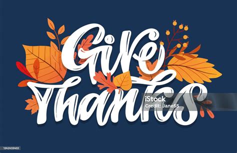 손으로 그린 추수 감사절 문자 타이포그래피 포스터 엽서 아이콘 로고 또는 배지에 대한 질감 배경에 축하 텍스트 해피 추수 감사절 벡터 빈티지 스타일 서예 Eps10 가을에