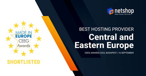 NetShop ISP Shortlisted For CEEG IGaming Awards 2022 NetShop ISP
