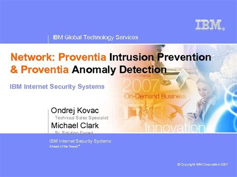 Ibm Global Technology Services Network Proventia Intrusion Prevention