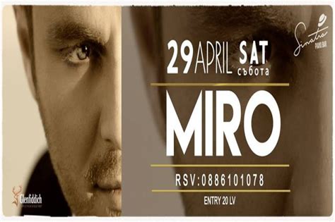 Piano Bar Sinatra Sofia‎ Miro Live