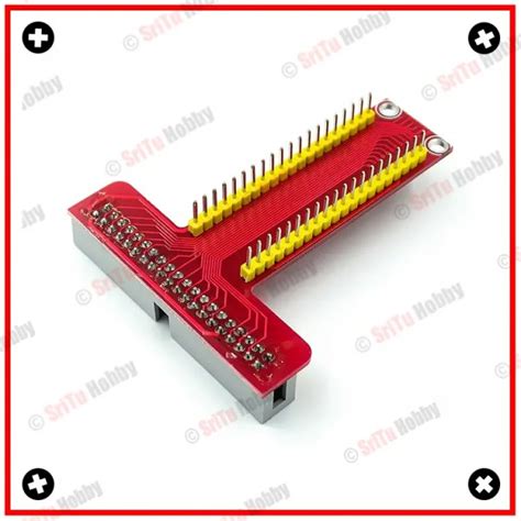Gpio T Shaped Breakout Extension Board Sritu Hobby