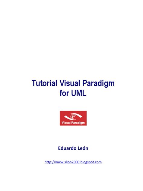 Tutorial Visual Paradigm Pdf Caso De Uso Ingeniería De Software