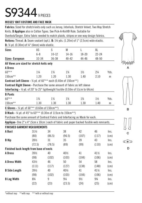 Sally Sewing Pattern Sew Women Costume Halloween Carnival Etsy