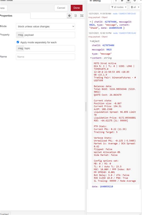 Using Node Red To Read From Telegram Bot General Node Red Forum