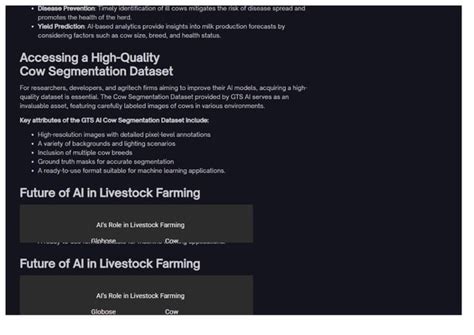 Cow Segmentation Dataset A Vital Tool For Precision Livestock Farmingpdf