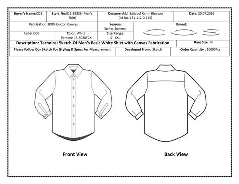 What Is Garment Spec Sheet And Why You Must Need It