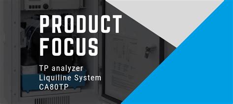 Endresshauser Tp Analyzer Liquiline System Ca80tp Eastern Controls Inc