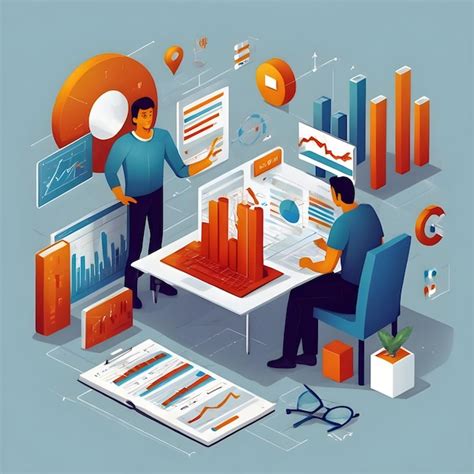 A Data Analysis Concept Premium Ai Generated Image