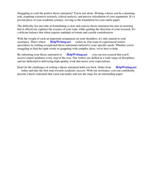 Rate My Thesis Statement Pdf Essays Thesis