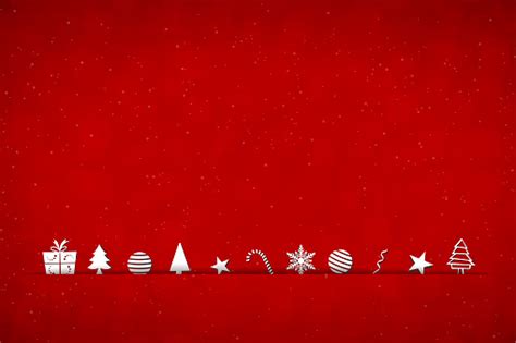 슬릿과 창조적 인 밝은 붉은 색 크리스마스 배경의 수평 벡터 그림 또는 중간에 잘라 흰색 크리스마스 트리와 그 위에 배치 장식품 겨울에 대한 스톡 벡터 아트 및 기타 이미지