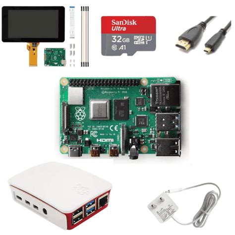 Raspberry Pi 4 4gb Starter Kit With Official 7 Inch Touch Display Raspberry Pi 4 4gb Starter Kit With Official 7 Inch Touch Display