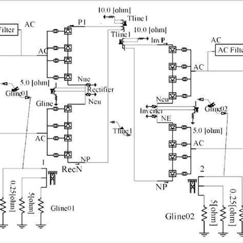 Connection Diagram Of Filters A Double Tuned Filter And B Shunt