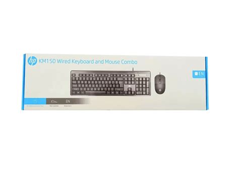 Hp Km150 Wired Mouse And Keyboard Combo Hp Store Rajkot
