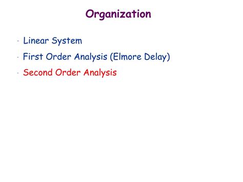 Ppt Interconnect Analysis For Linear Systems In Electrical Engineering Powerpoint Presentation