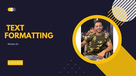 Text Formatting Youtube
