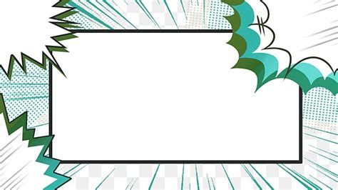 Anime Style Dialog Box Png Image Pop Style Japanese Anime Border