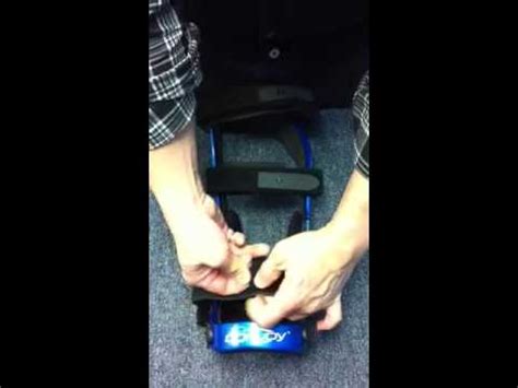 Installing The Anti Migration Strap Wider On Djo Knee Brace Youtube