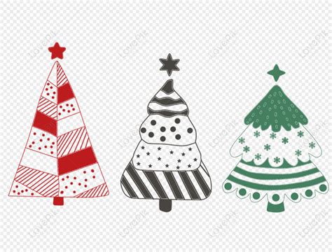 간단한 크리스마스 트리 Png 일러스트 무료 다운로드 Lovepik