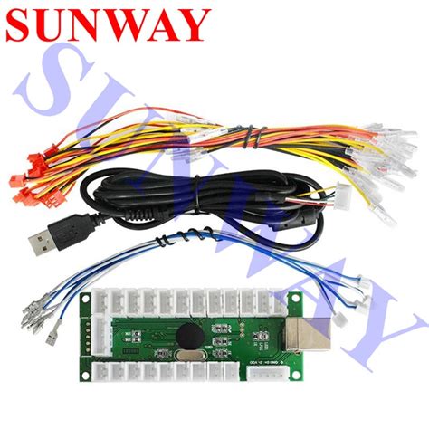 1player Arcade Led Usb Encoder Connection Led Push Vicedeal