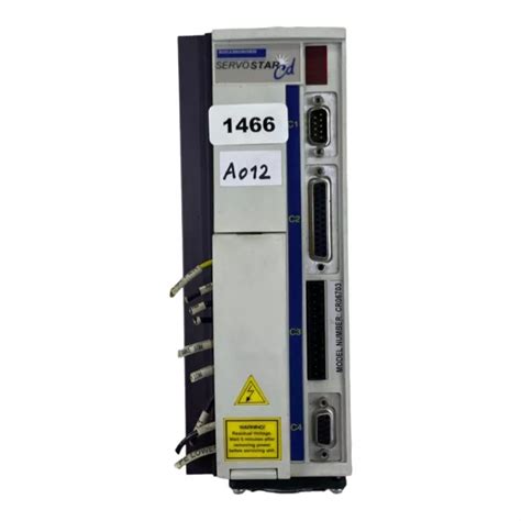 KOLLMORGEN SERVOSTAR CD PRD HP40AAIF 63 Model CR06703 929 06 PicClick UK