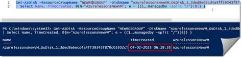 How To Check Vm Creation Date In Azure Azure Lessons
