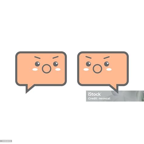 음성 버블 채팅 대화 캐릭터 만화 싸움 아이콘 로고 벡터 일러스트 Brand Name Online Messaging