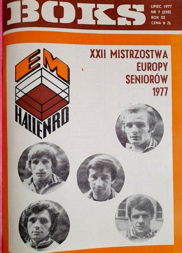 Miesięcznik Boks Rocznik 1977 Oprawiony Książki Sportowe Boks Czasopisma Pozostałe