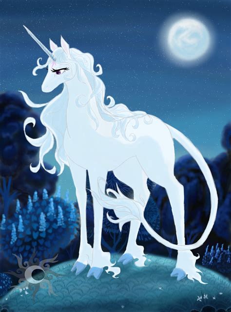 The Last Unicorn Digital Print Etsy