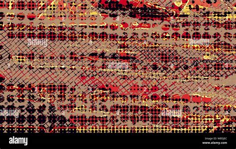 Abstract Grunge Halftone Dots Texture Background Striped Surface Halftone Style Stock Photo