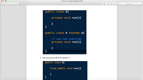 Method Overriding In Java Lecture 1 Youtube