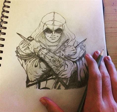 Assassin Creed Ezio Drawing