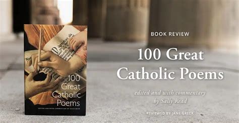 Book Review 100 Great Catholic Poems Catholic Telegraph