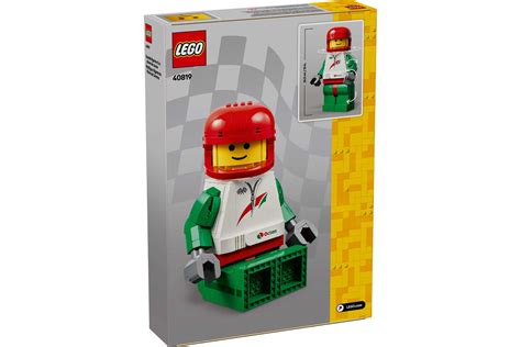 Lego 40819 Supergrote Minifiguur Van Een Coureur Unieke Bricks