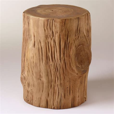 How To Make A Tree Stump Table Diy End Table Artofit