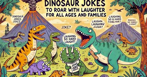 300 Dinosaur Jokes To Roar With Laughter For All Ages And Families