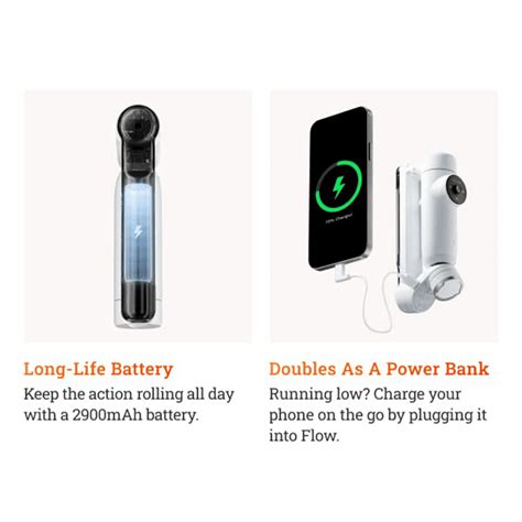 Buy Insta360 Flow 3 Axis Gimbal For Mobile Deep Track 3 0 Grey Online Croma