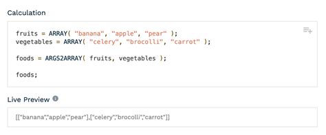 Using Arrays In Calculations Paperform Help Center
