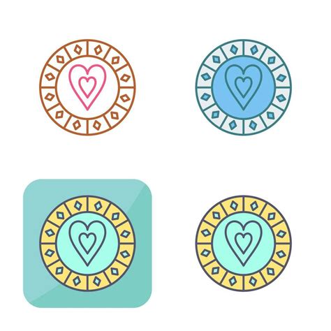 Heart Chip Vector Icon 34173435 Vector Art At Vecteezy